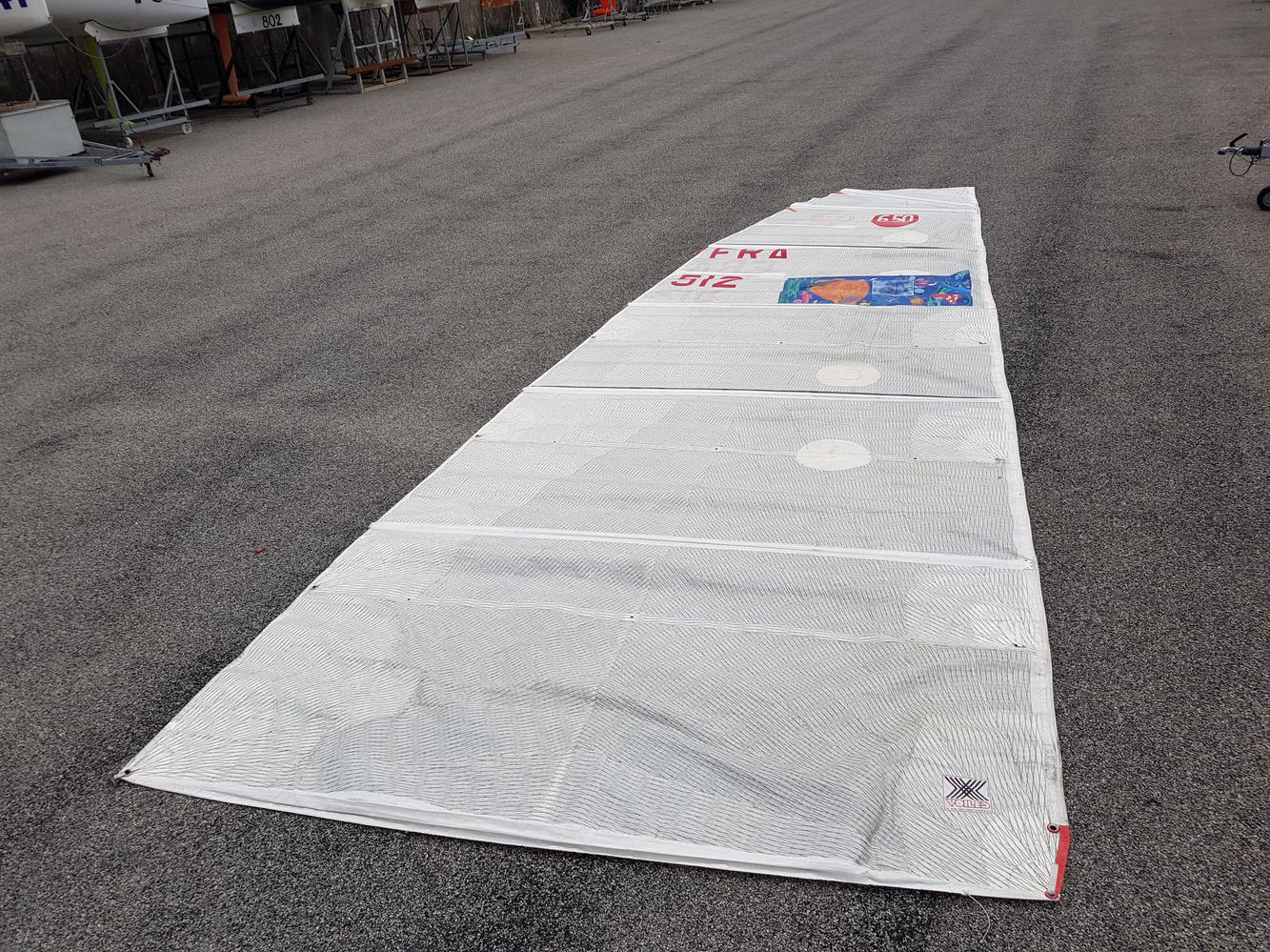 Used Square top mainsail MINI 650 SERIE X VOILES